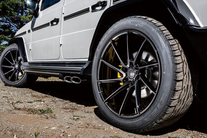 【G-Class CUSTOMIZE STYLE／上質な仕立てで大人気のホイール】 SAVINI BLACK di FORZA BM15 (サ ...