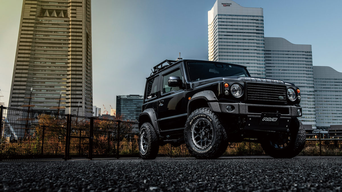 「RAYS」圧倒的に力強い6スポークとシエラ専用設計ならではのリム深度「F6 Boost」｜LETS GO 4WD WEB