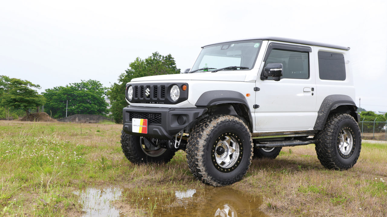 「ニューラインサカ」ジムニーJB64/JB74を進化！ハイレベルな走りを求めて〝285〟サイズのタイヤを履く！！｜LETS GO 4WD WEB