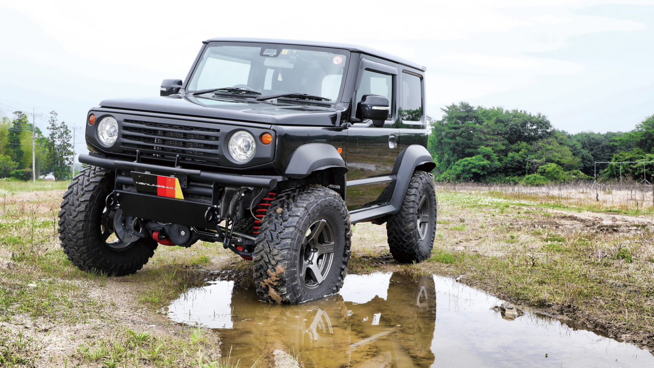 「ニューラインサカ」ジムニーJB64/JB74を進化！ハイレベルな走りを求めて〝285〟サイズのタイヤを履く！！｜LETS GO 4WD WEB