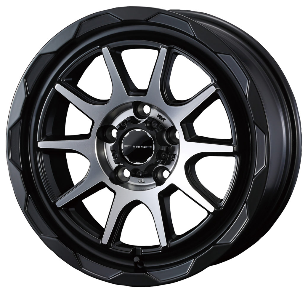 【weds】立体的なビートロックを連想させるリムを配し実サイズを大きく上回る存在感を表現「MUD VANCE 06」｜LETS GO 4WD WEB