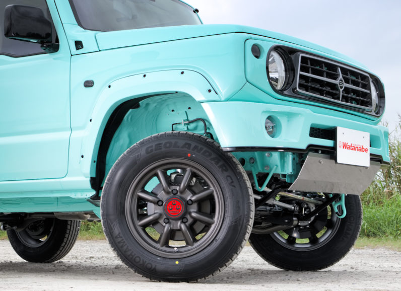 【レーシングサービス ワタナベ】半世紀以上愛され続ける名品でついにジムニー用8スポーク誕生「EIGHT SPOKE F8 Type」｜LETS ...