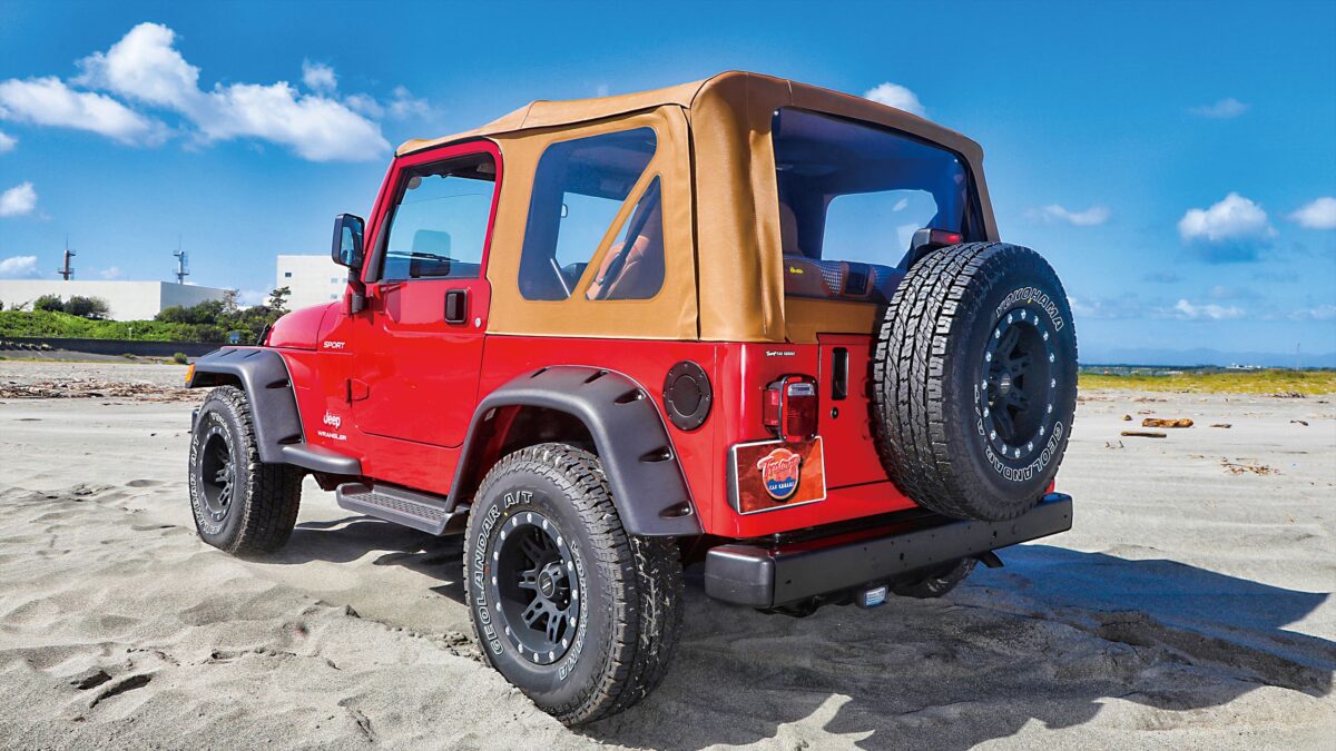 【TRAMP CAR SQUARE】基礎整備とカラーチェンジが放つNEWスタイル「ラングラーヘリテージ」コンセプトを導入！｜LETS GO ...