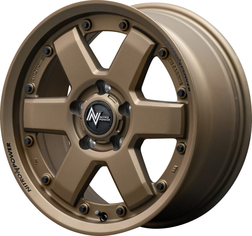【MID WHEELS】ラギッドな6スポークのアメリカンHDスタイル「NITRO POWER M6 CARBINE」｜LETS GO 4WD WEB