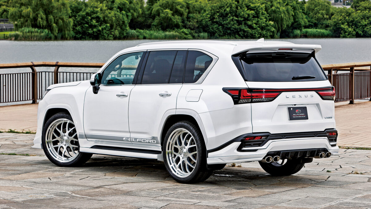【ELFORD】LX600の優雅さを損なうことなくより洗練さを追求したフォルムを実現｜LETS GO 4WD WEB