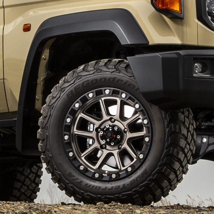 【MKW】ランクル70専用サイズを設定してアグレッシブなスタイルで主張！「MKW OFFROAD M205」｜LETS GO 4WD WEB