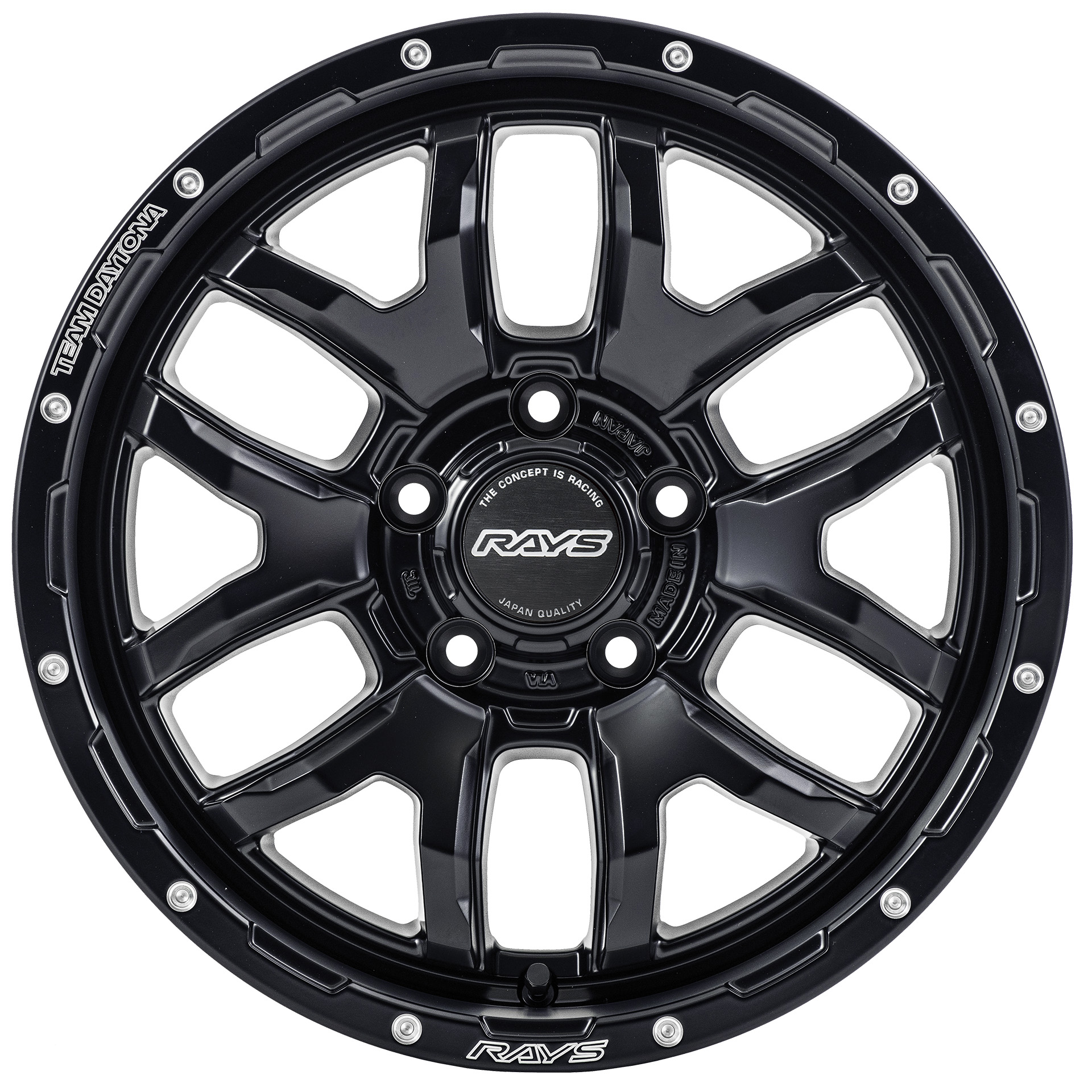 【RAYS】DEEP＆TOUGH感を纏わせ逞しさを強調「TEAM DAYTONA F6boost」｜LETS GO 4WD WEB