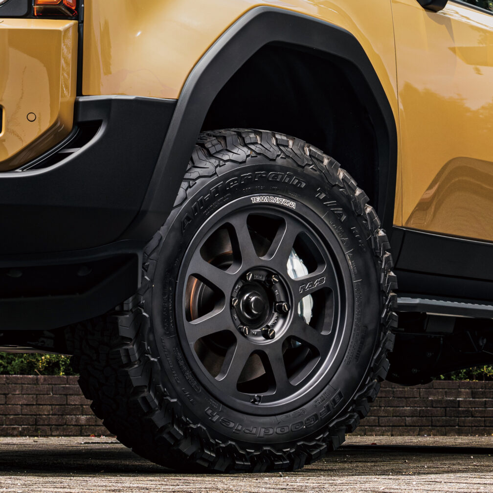 【RAYS】シンプルな8スポークデザインの中に、数々の機能性を追求するD108「TEAM DAYTONA D108」｜LETS GO 4WD WEB