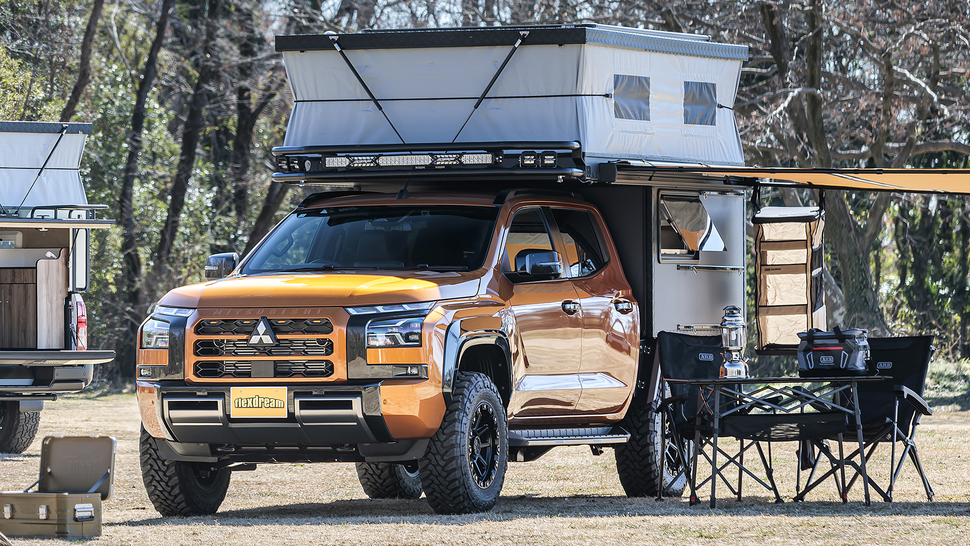 【flexdream】オーバーランドスタイルを極めた究極のオフキャン・トライトン｜LETS GO 4WD WEB