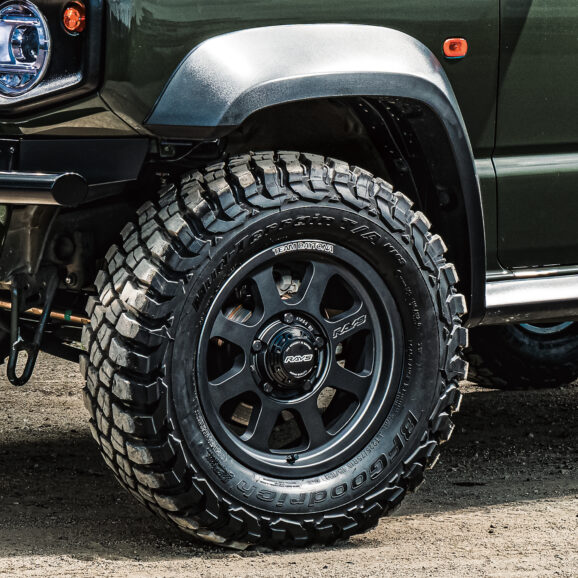 【RAYS】ジムニーシエラにベストな新サイズを追加「TEAM DAYTONA D108」｜LETS GO 4WD WEB
